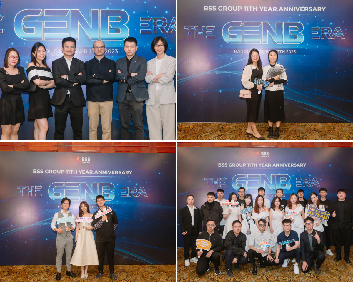 Nhìn lại Gala Sinh nhật 11 năm BSS Group – The GenB Era – BSS Group